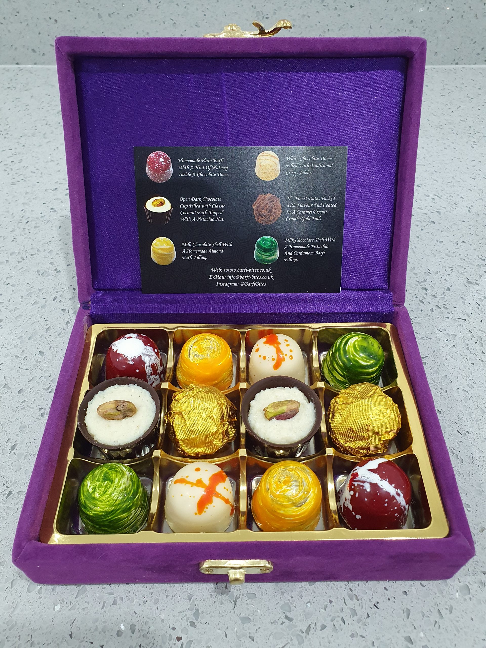Luxury Suede Selection Box (Choice of Colours) – Barfi Bites