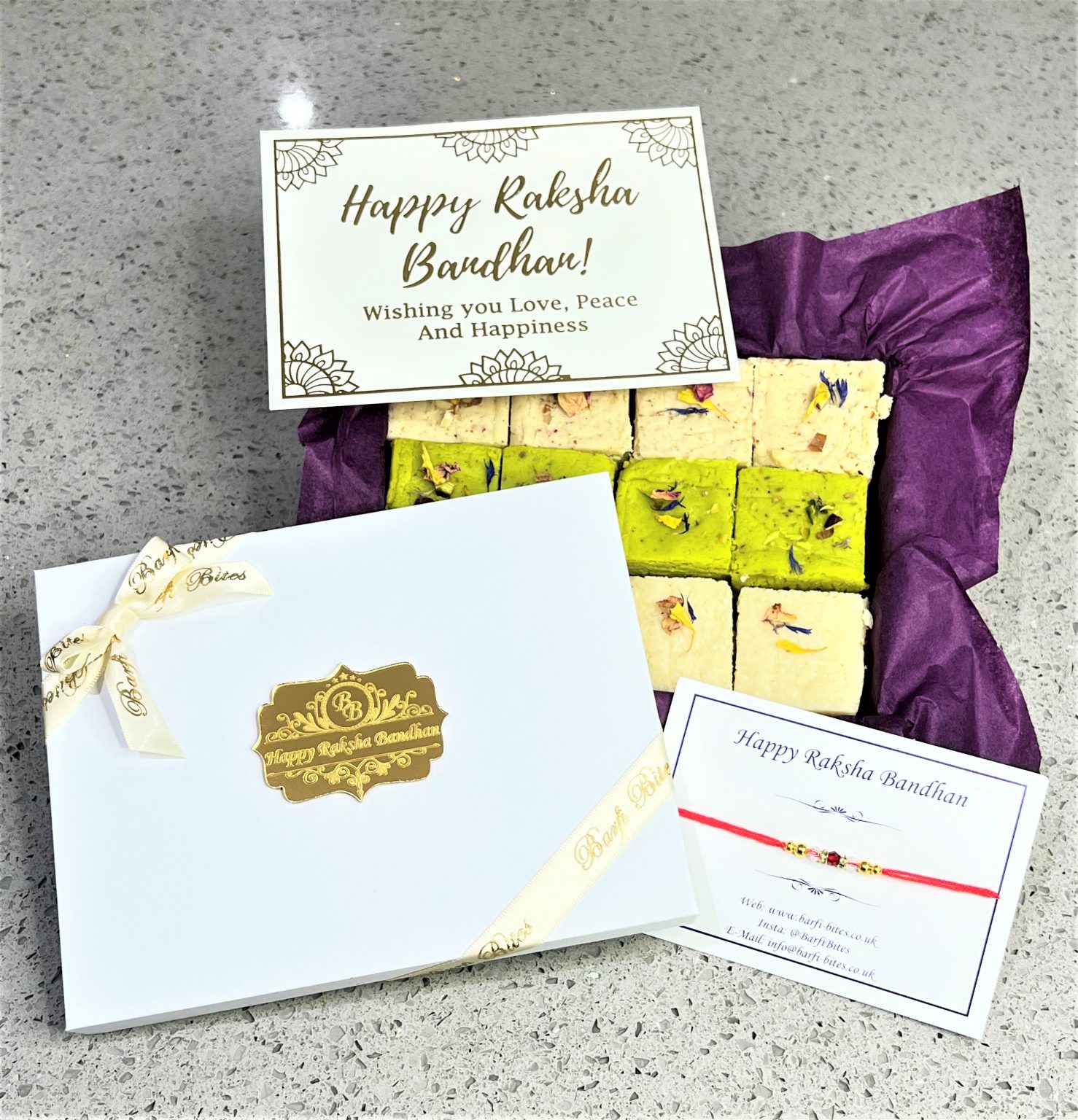 Raksha Bandhan Standard Barfi Boxes – Barfi Bites